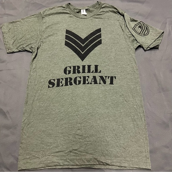 Tultex | Shirts | Mens Tultex Grill Sergeant Tee Shirt | Poshmark